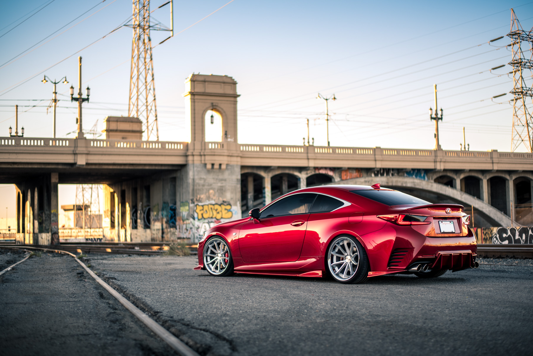 A Lexus RC350 on Blaque Diamond Machined Silver Wheels - Blaque Diamond ...