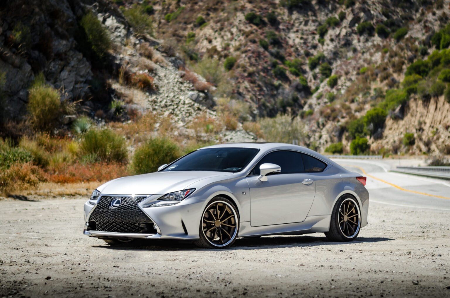 2015 Lexus RC350 | BD-23 Bronze Chrome Lip Wheels