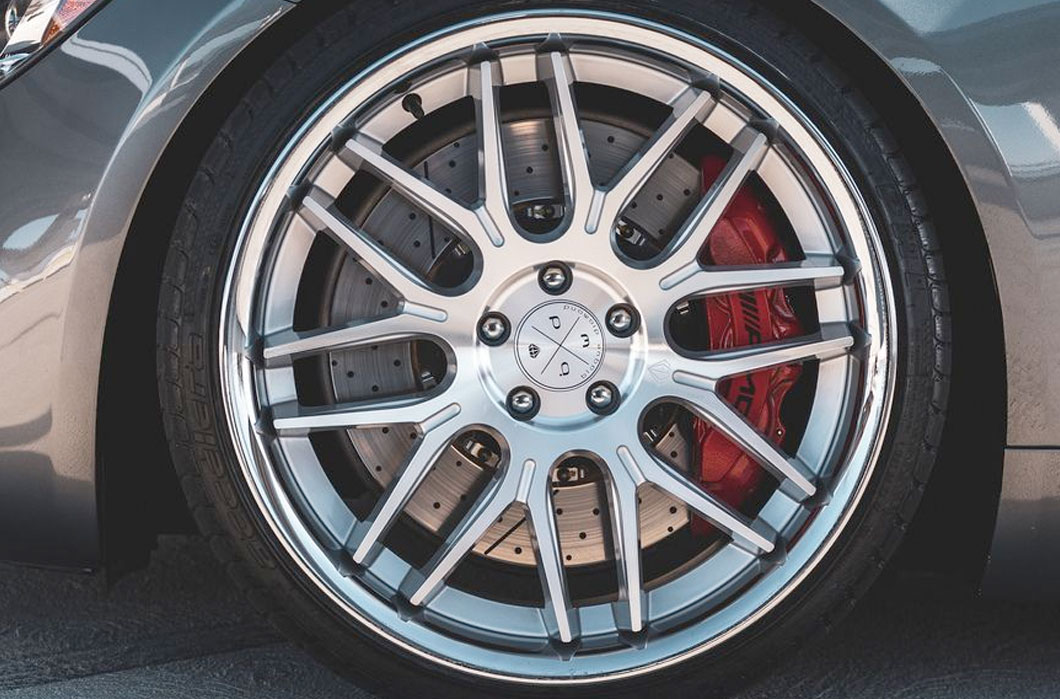 Blaque Diamond BD-27 Brushed Silver Wheel - Blaque Diamond Wheels